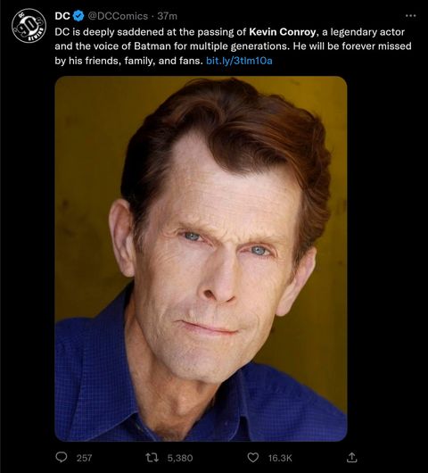 Batman voice actor Kevin Conroy has died | PC Gamer