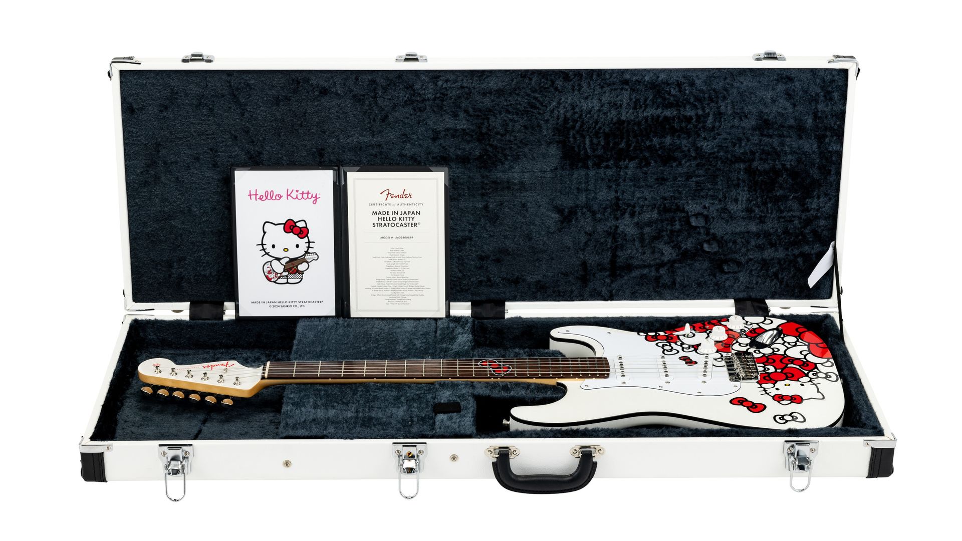 Fender Hello Kitty Stratocaster: 50 years of the cartoon cat | Wallpaper*