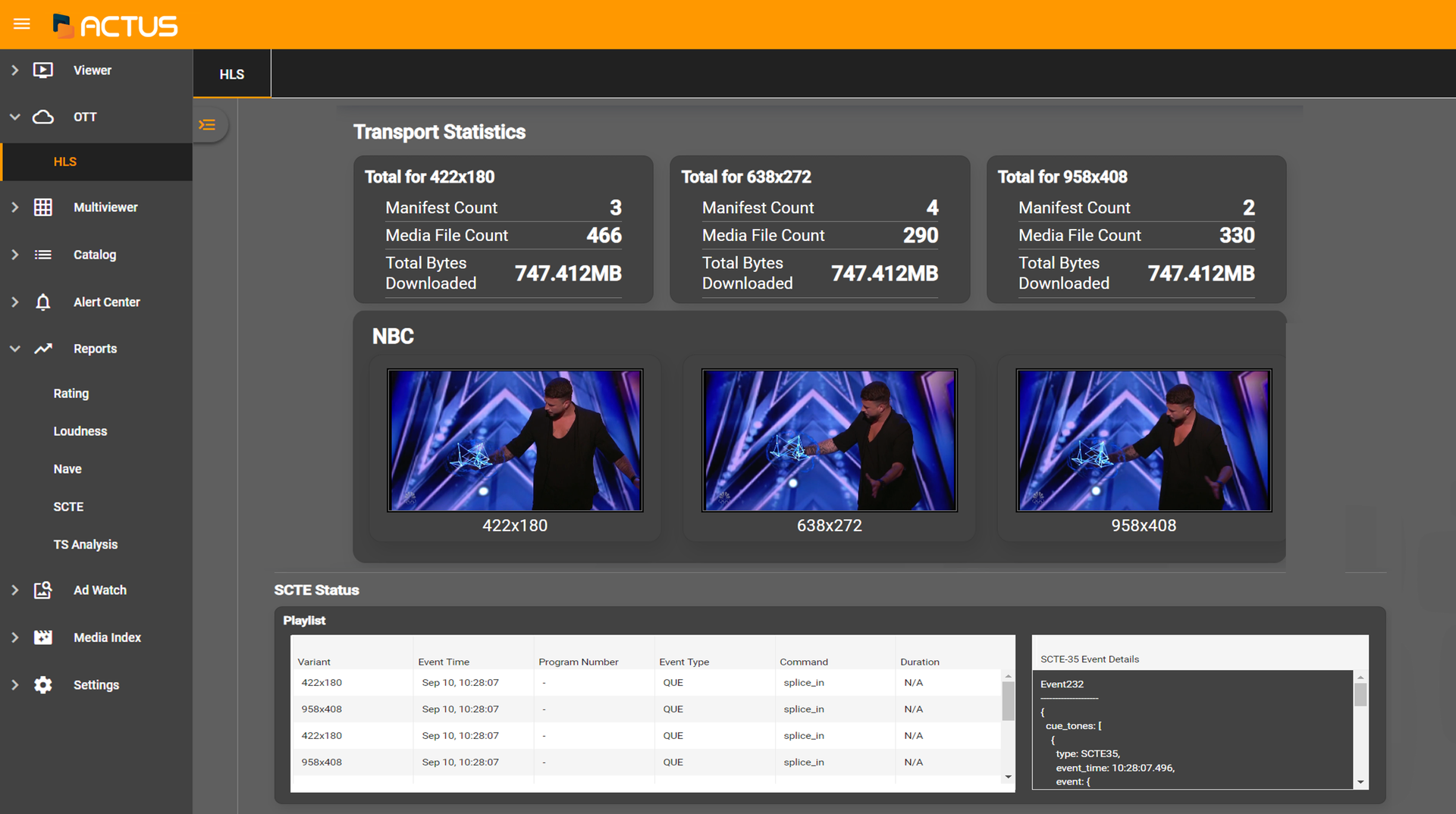 Actus to Intro V.8.5 of Intelligent Monitoring Platform at NAB Show NY | TV Tech