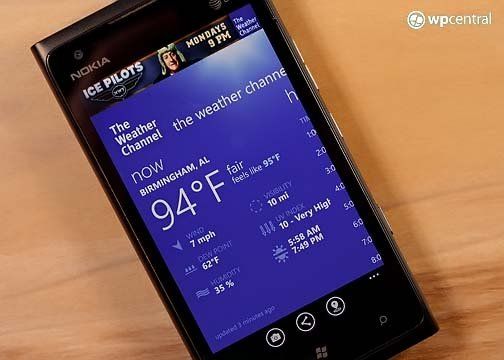 Windows Phone Review: Nokia Weather Channel App | Windows Central