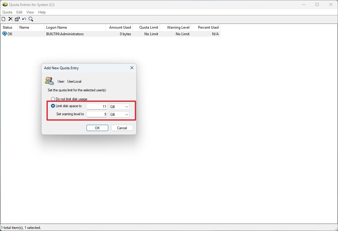 How to use Disk Quotas on Windows 11 | Windows Central