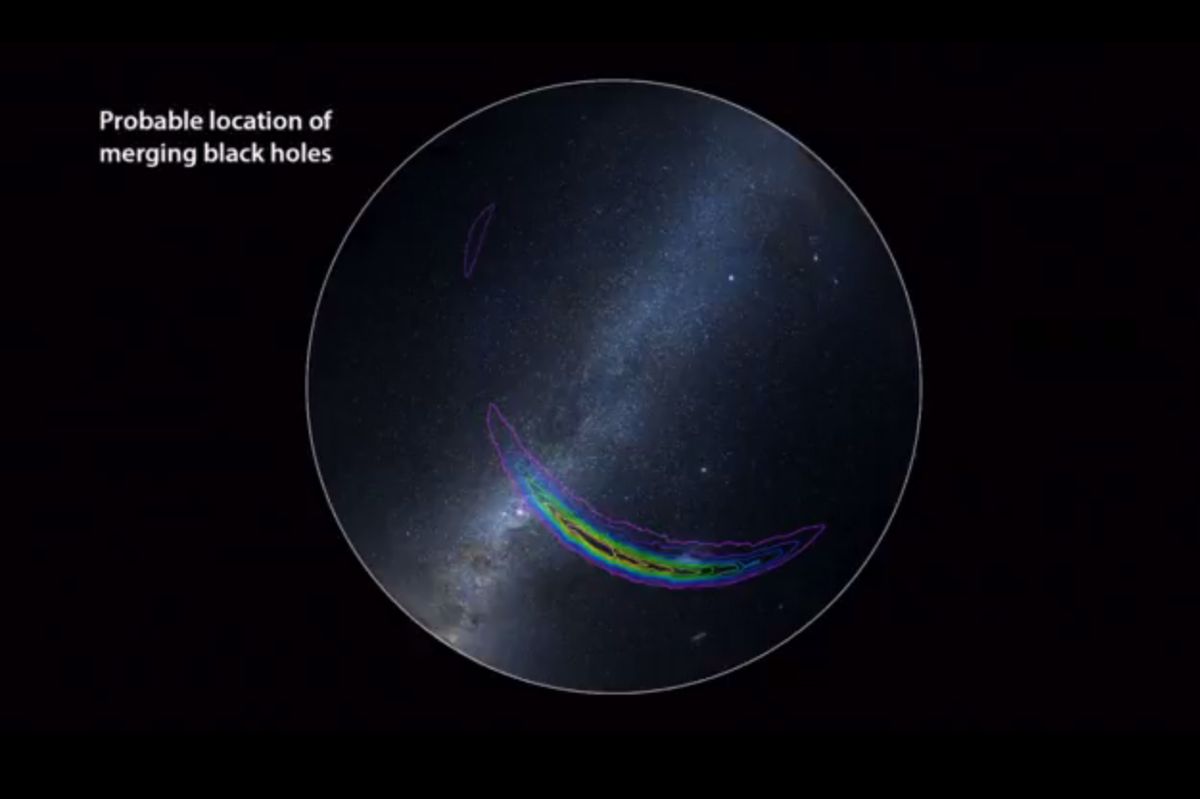In Historic First Einsteins Gravitational Waves Detected Directly Space