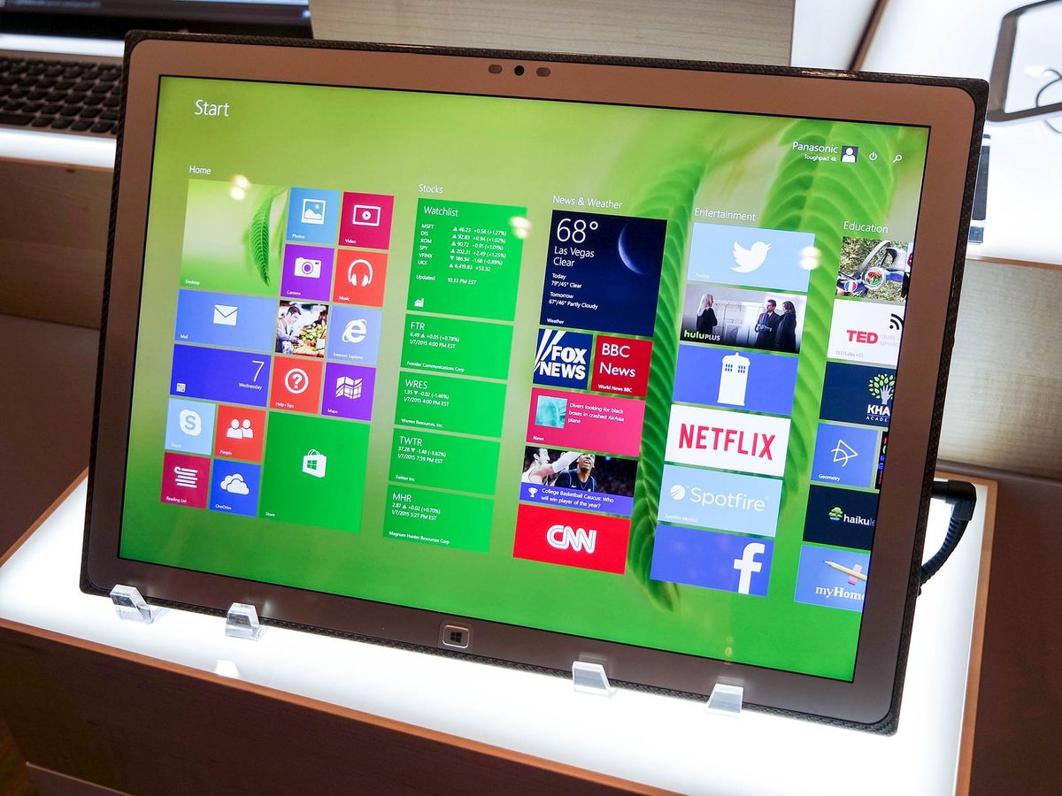 Check out this $6,000 Panasonic Windows tablet with a 4K display ...