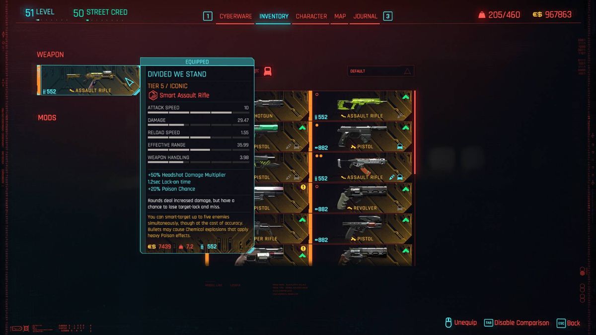 The best Cyberpunk 2077 weapons and guns | GamesRadar+