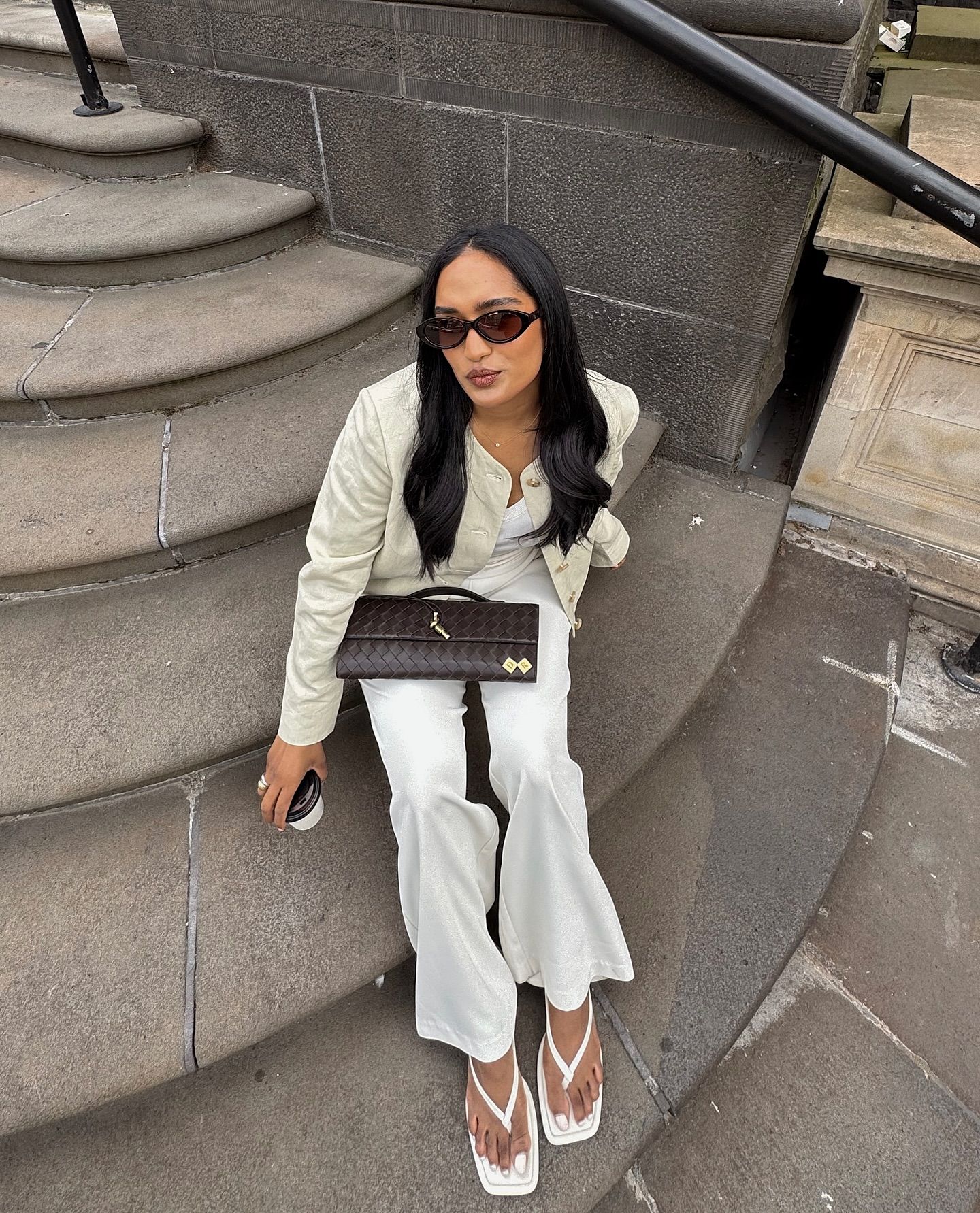 8 Spring Outfits Fashion People Are Wearing With Flip-Flops | Who What Wear