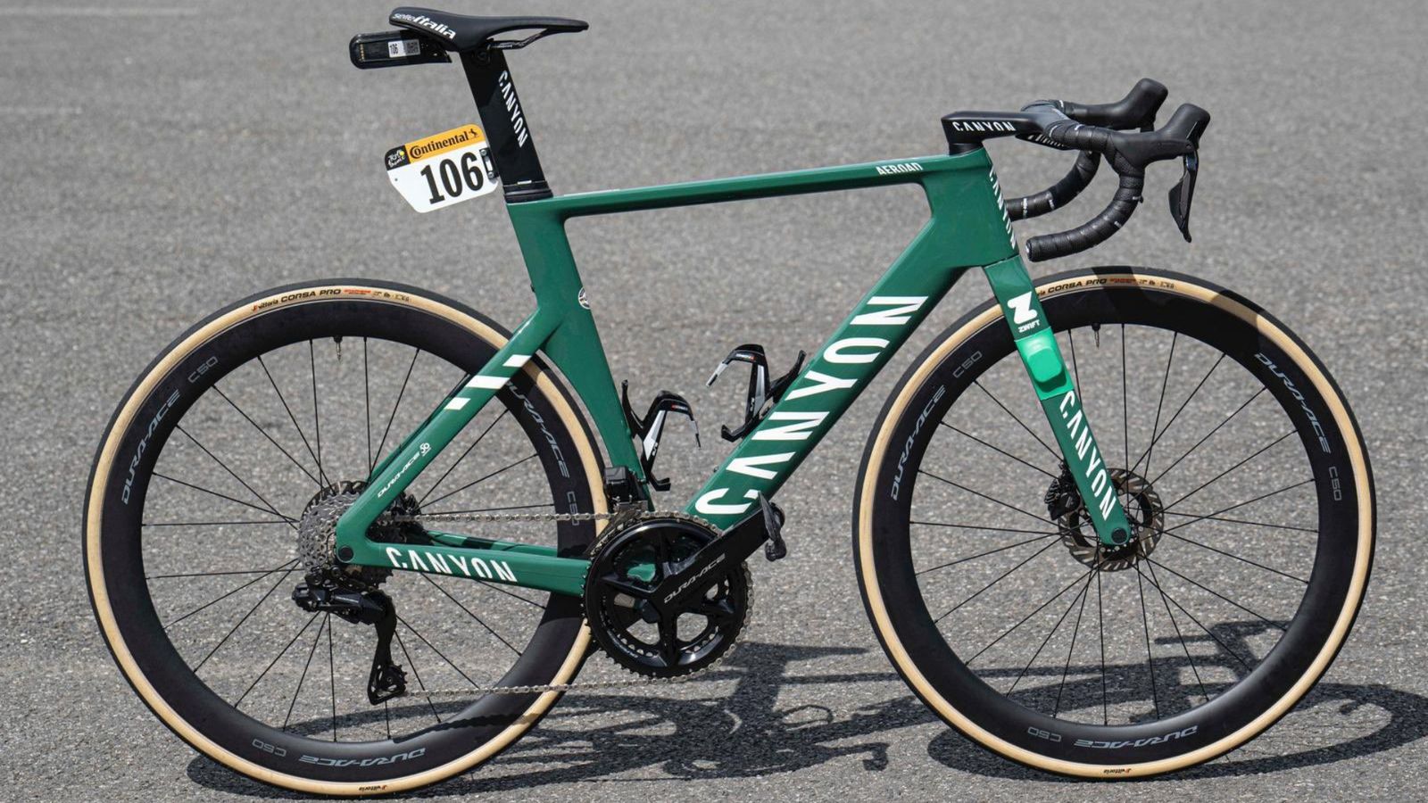 Hulk-like sprinting deserves a green bike - Jasper Philipsen's Canyon ...