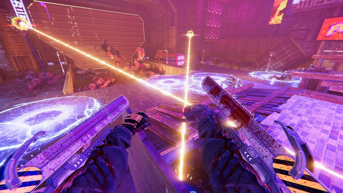 That One FPS With The Chainsaw Leg Dropped And People Are Loving It