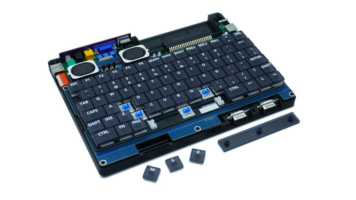 New FPGA-powered 'laptop' is retro-inspired — OneChipBook-12 dev kit ...