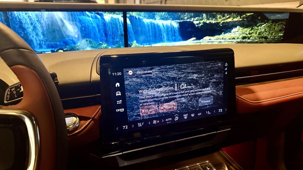 I just had the ultimate spa treatment inside the 2025 Lincoln Nautilus ...
