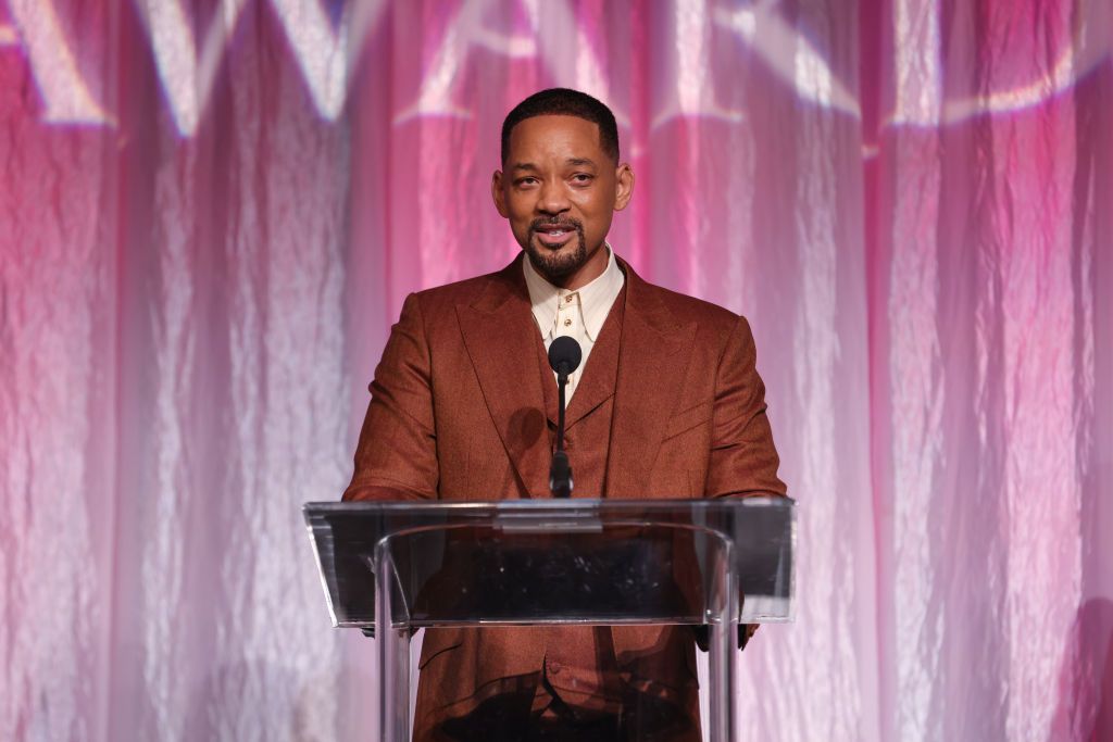 Will Smith makes 1st appearance at an awards show since the Oscars slap ...