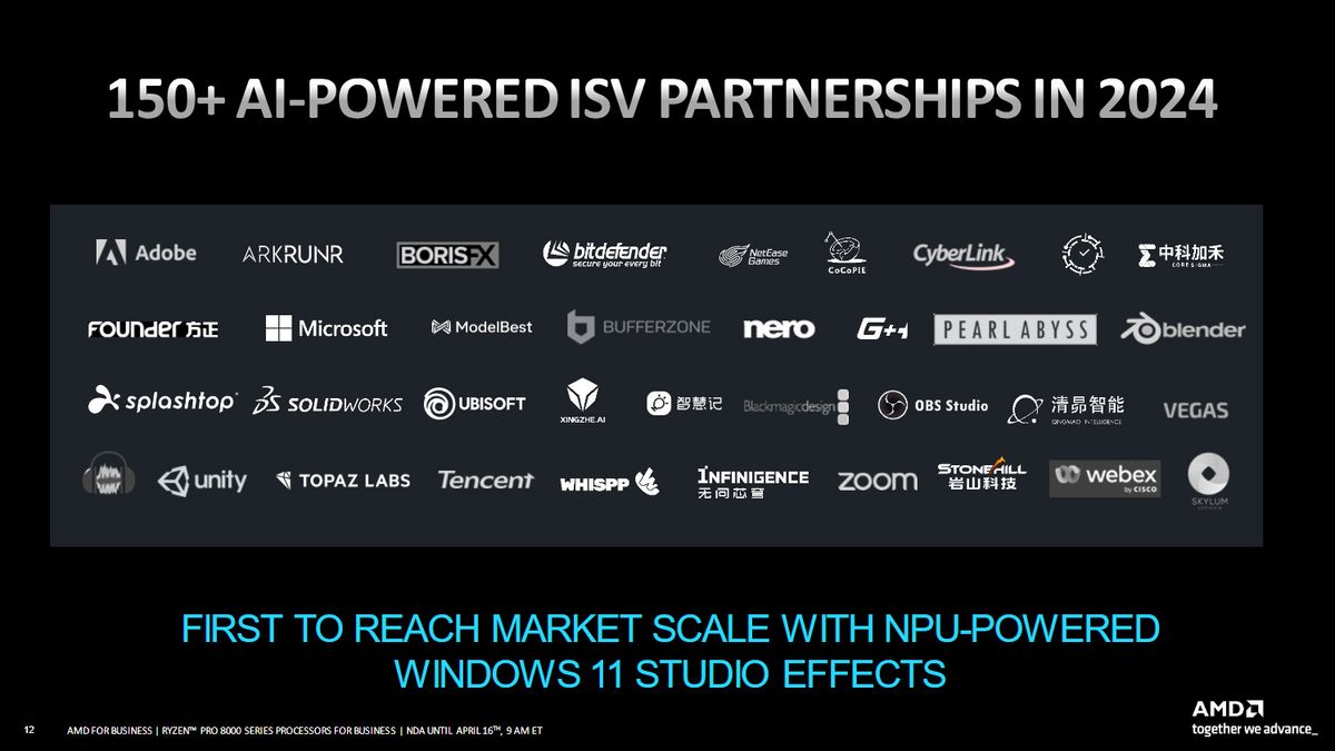 AMD enters the race to the 'TOPS' with new NPUs for Ryzen AI laptops ...