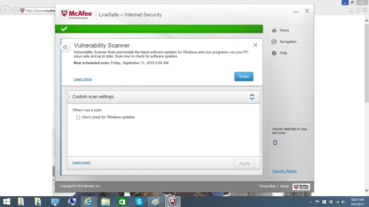 McAfee Internet Security 2016 Review | Tom's Guide