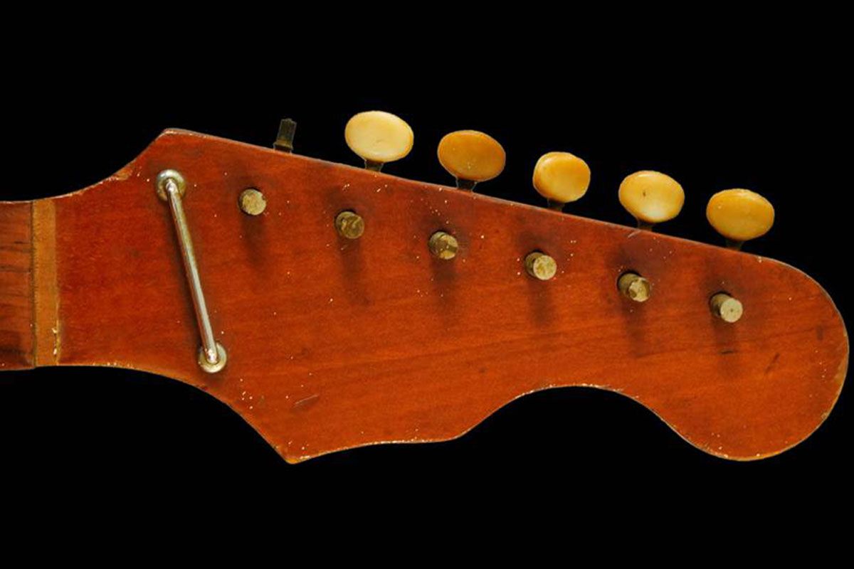 Jimi Hendrix-played Japanese double-cut guitar hits the auction block ...