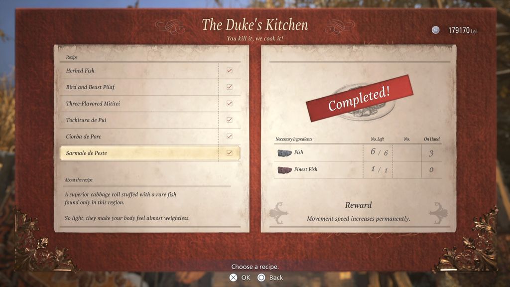 Resident Evil Village animal locations and all cooking ingredients ...