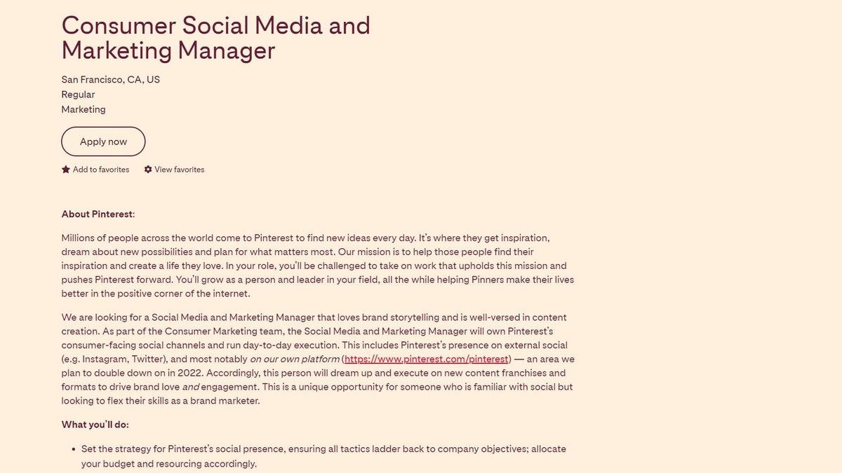 Ten great examples of successful job posts | TechRadar