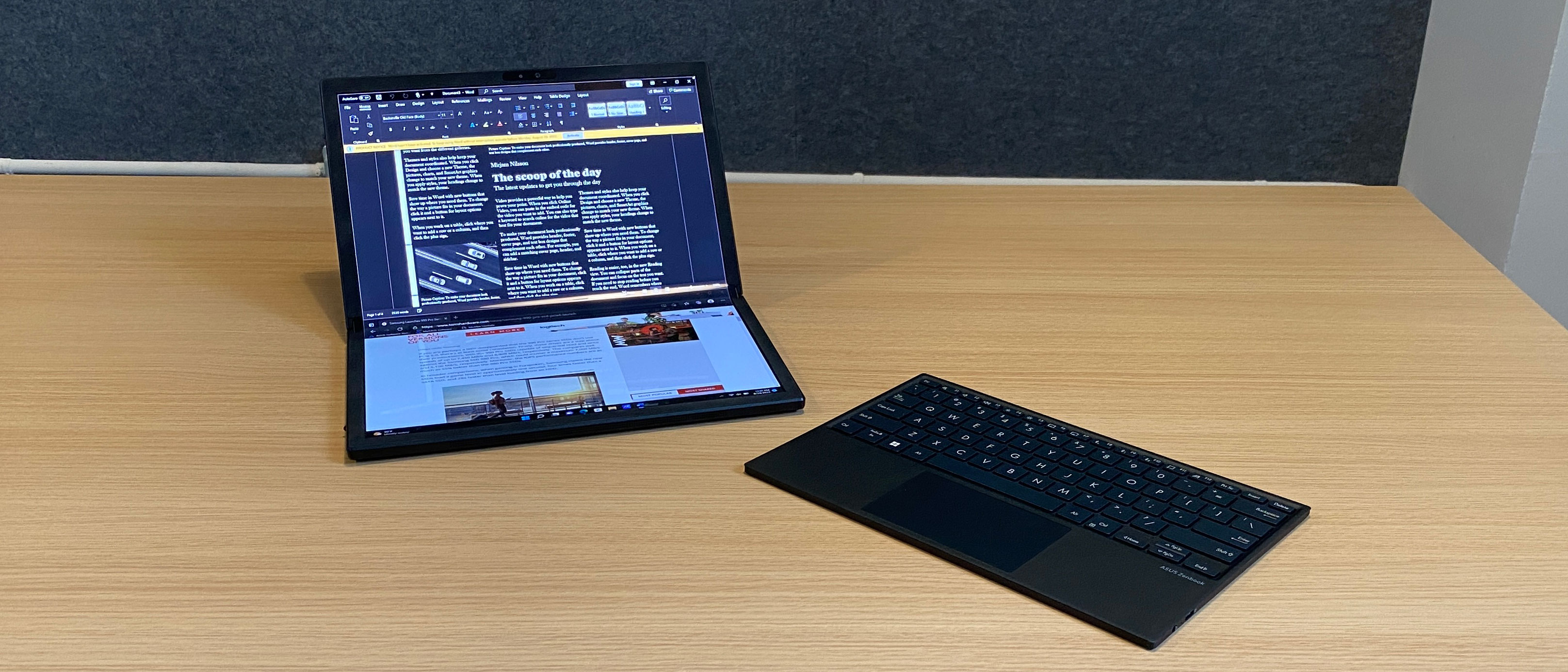 Asus Zenbook 17 Fold OLED Review Increase The Crease Tom s Hardware