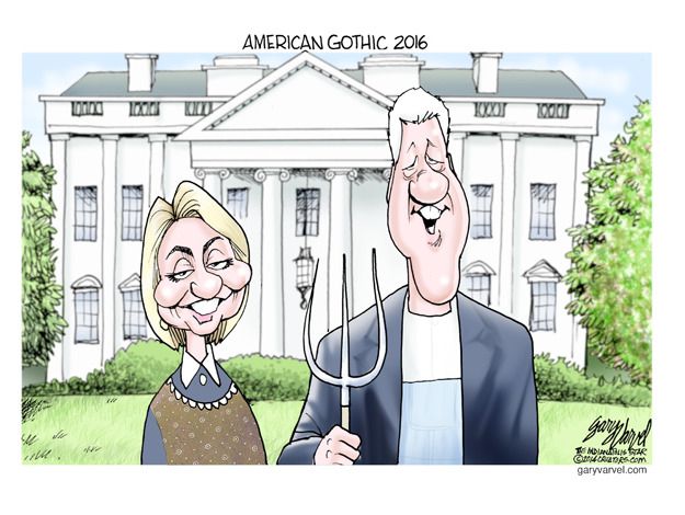 Political cartoon Hillary Clinton 2016 | The Week