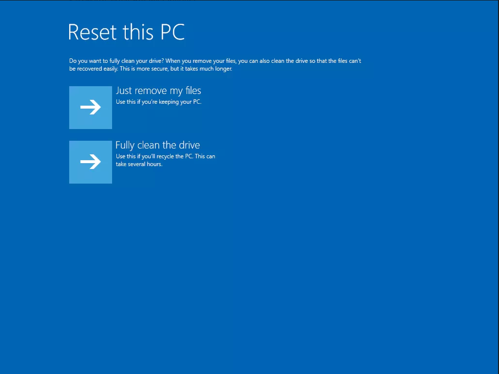 How to factory reset Windows 10 | ITPro