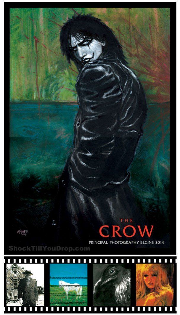 The Crow Remake Gets Comic-Con Teaser Poster Plus A New Lawsuit ...