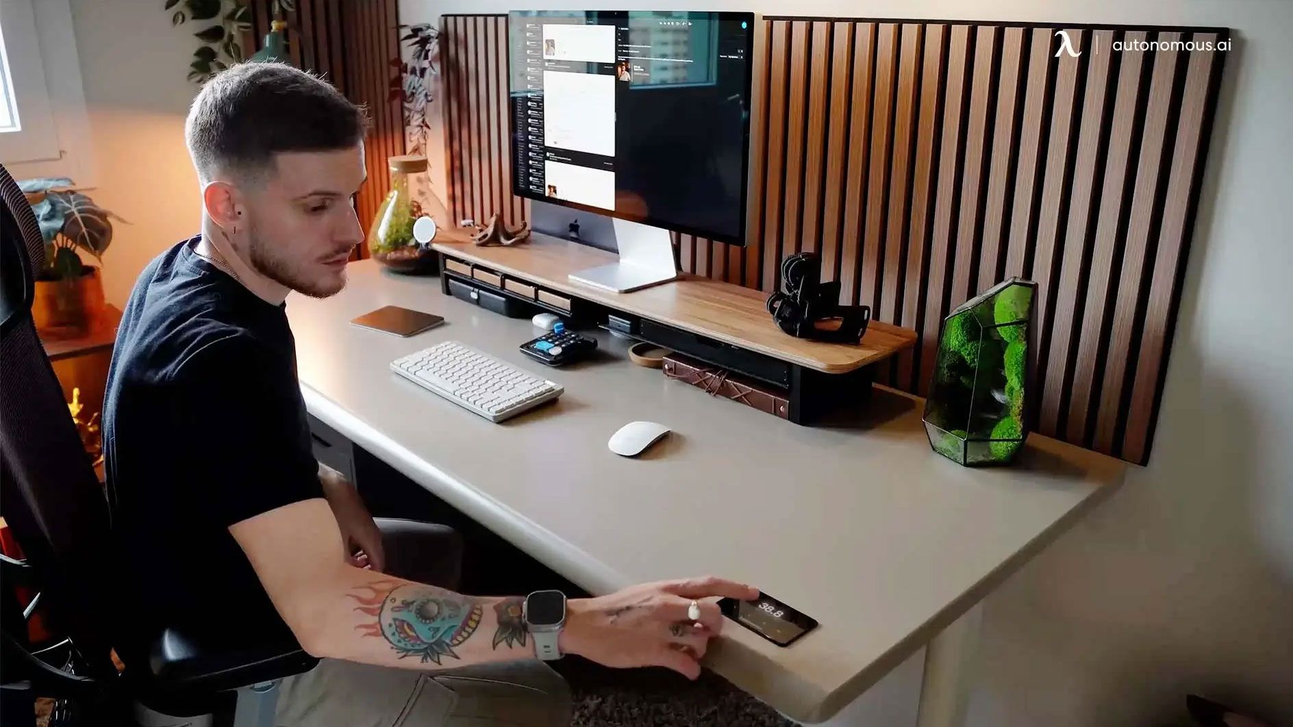 This clever AI standing desk is now under $500 | Creative Bloq