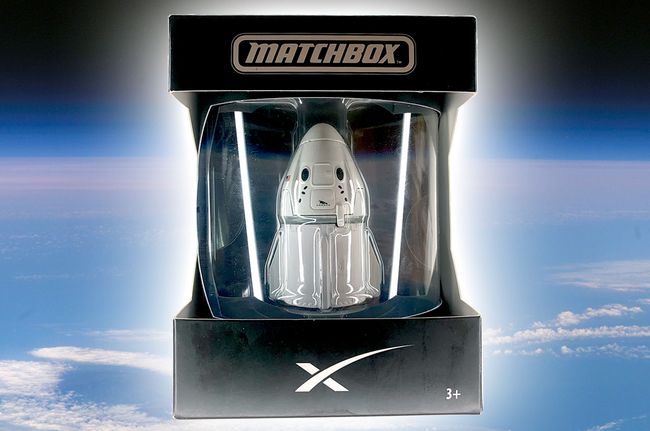 SpaceX's Crew Dragon capsule is now a Matchbox die-cast model | Space