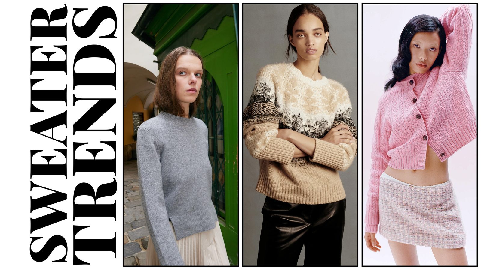 Fall 2023's Sweater Trends Call on Timeless Classics | Marie Claire