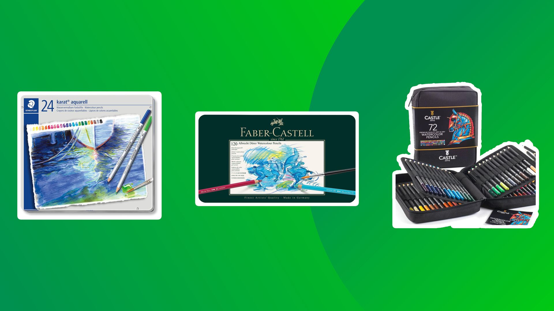 The best watercolour pencils | Creative Bloq