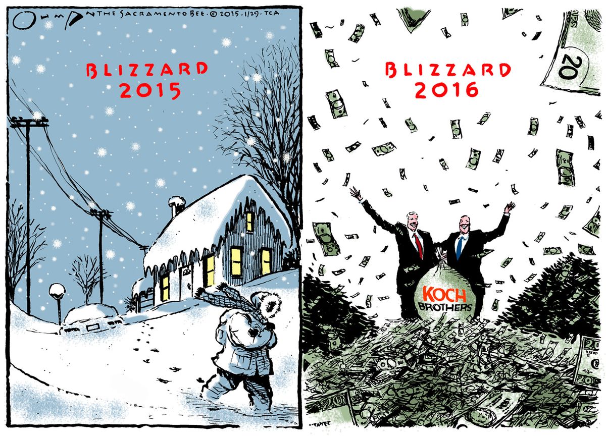 Political cartoon U.S. 2016 presidential election | The Week