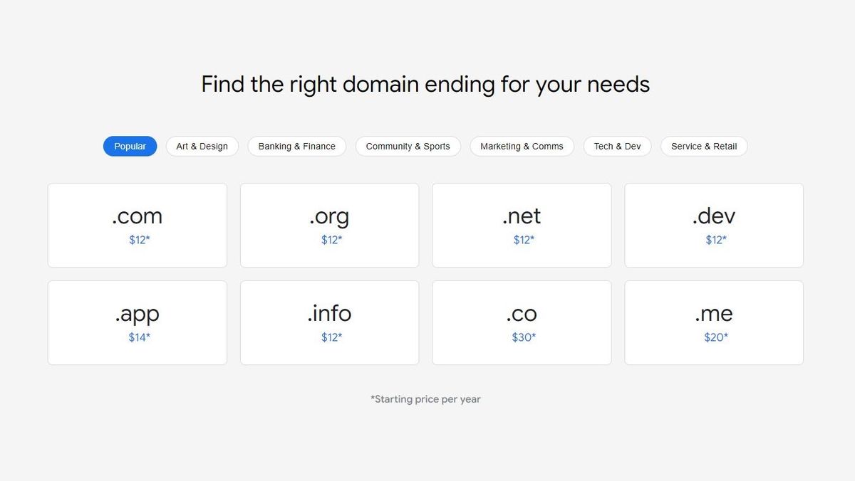 Google Domains review | TechRadar