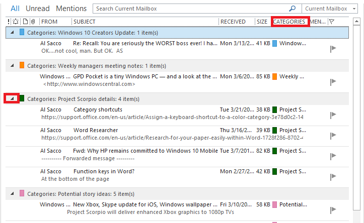 How to use Outlook Categories to manage mountains of mail | Windows Central