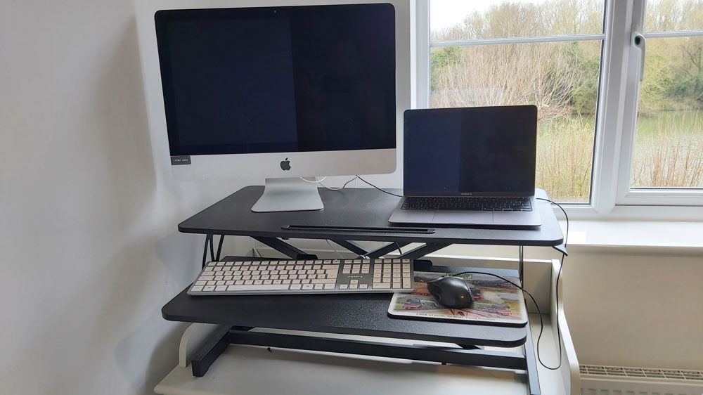 The best standing desk converter in 2022 | Creative Bloq