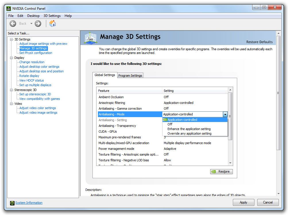 GeForce-Exclusive Anti-Aliasing Modes And Driver Settings - Anti ...