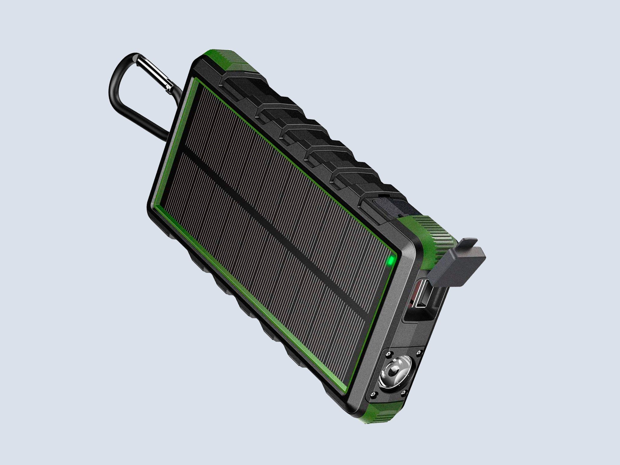 Use the sun to charge with this 24000mAh Solar Power Bank at 50% off ...