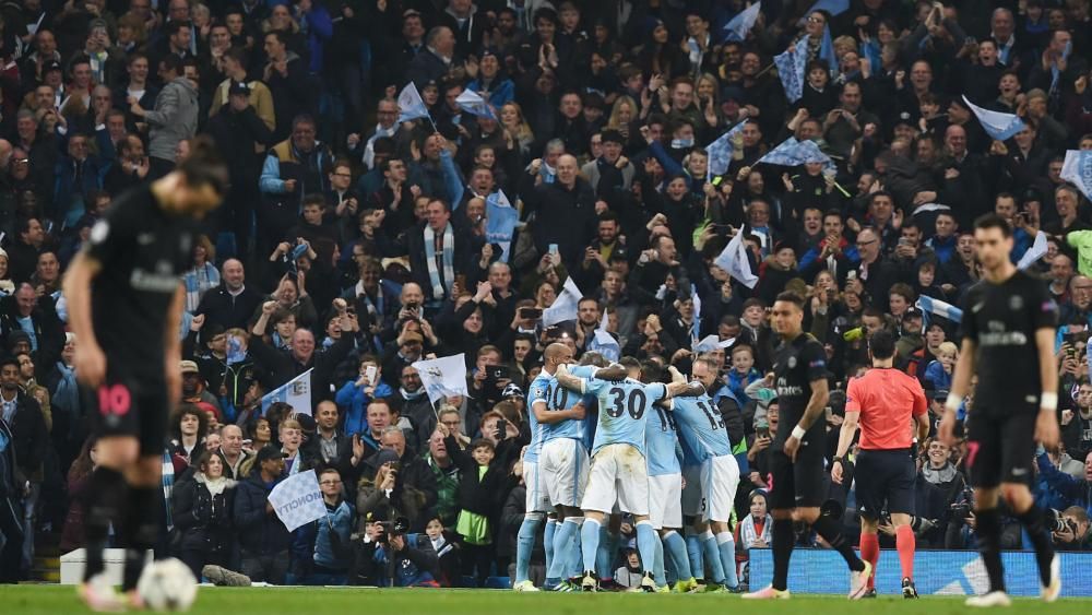 UEFA hits Manchester City with firework charge | FourFourTwo
