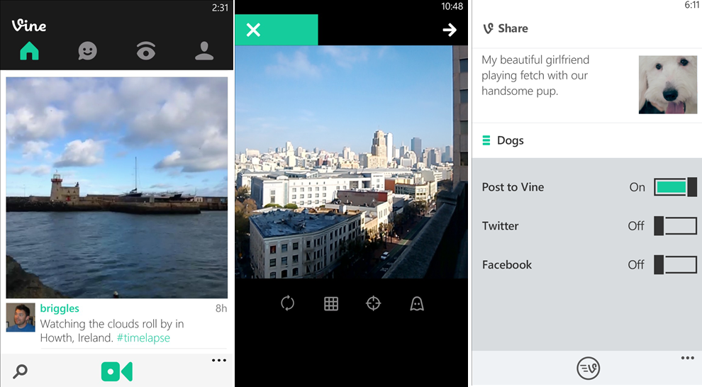 Vine for Windows Phone is now available for download | Windows Central