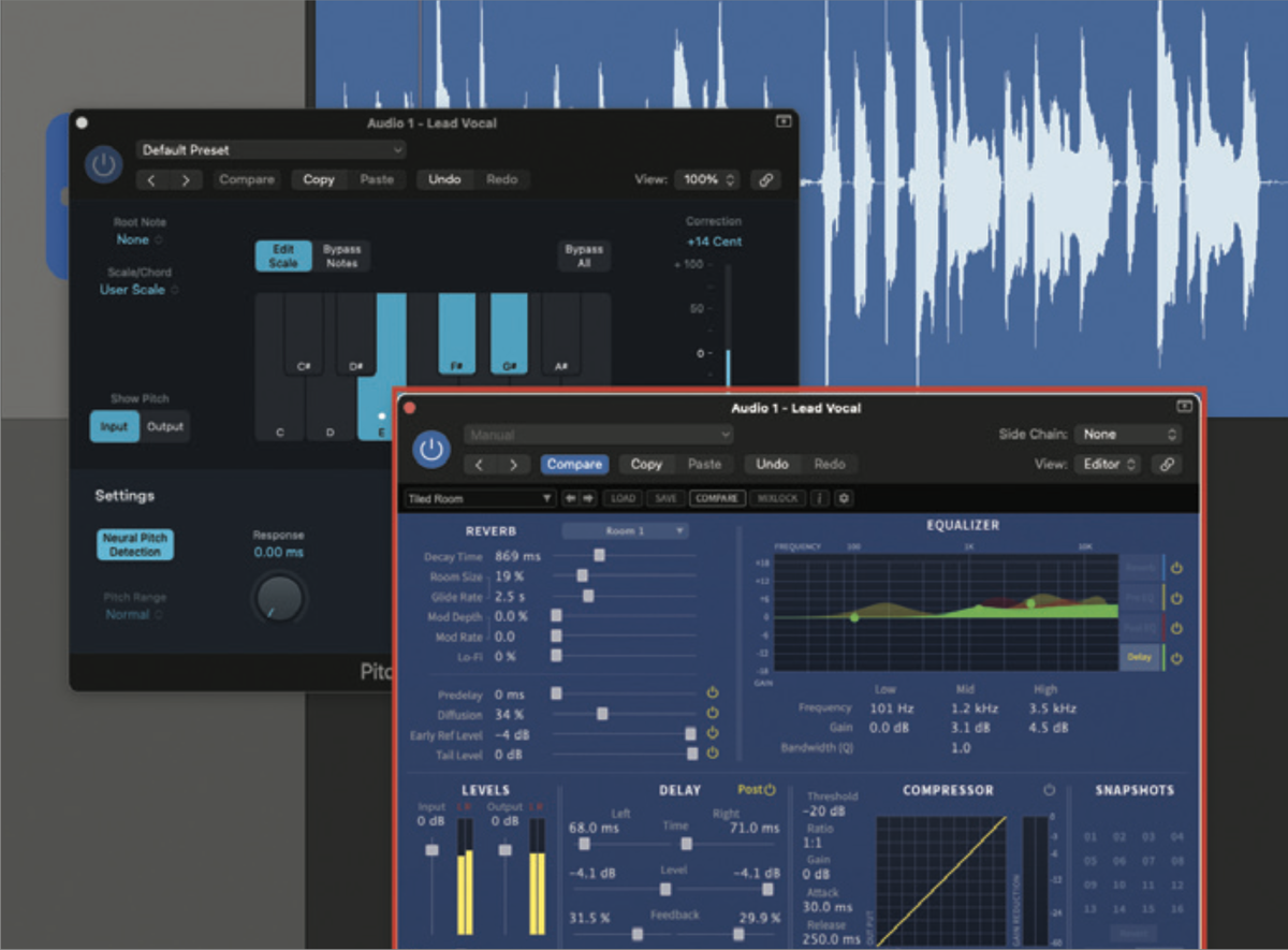 How to hard-tune your vocals using Logic Pro's stock pitch correction ...