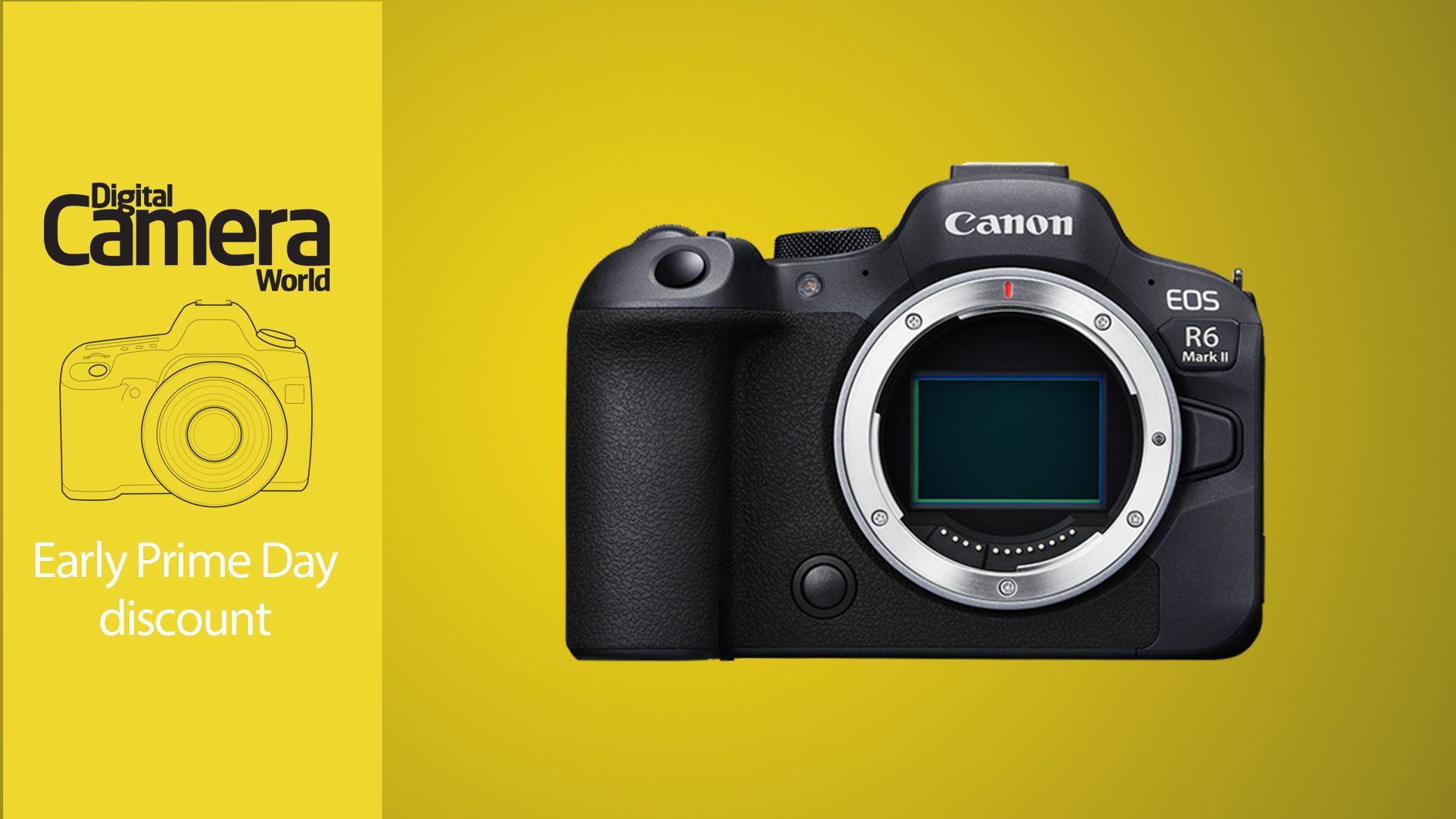 A discount plus cashback makes this a real snappy Canon EOS R6 Mark II ...