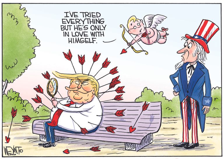 Today's political cartoons - February 14, 2024 | The Week
