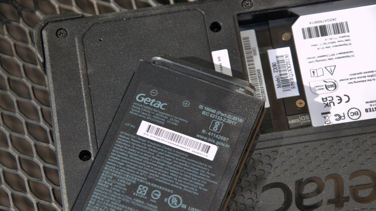 Hands on: Getac ZX80 Rugged Android Tablet | TechRadar