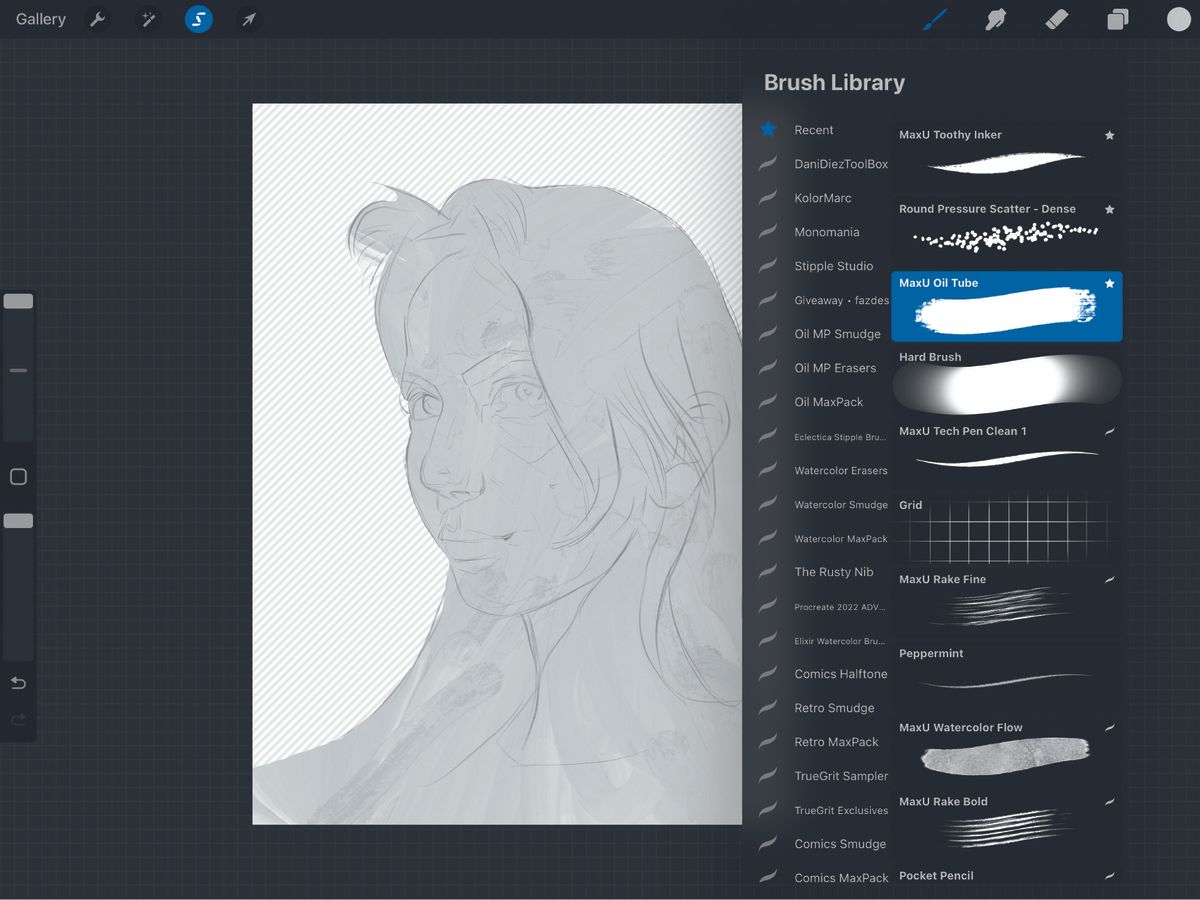 How to paint portraits with urban style in Procreate | Creative Bloq