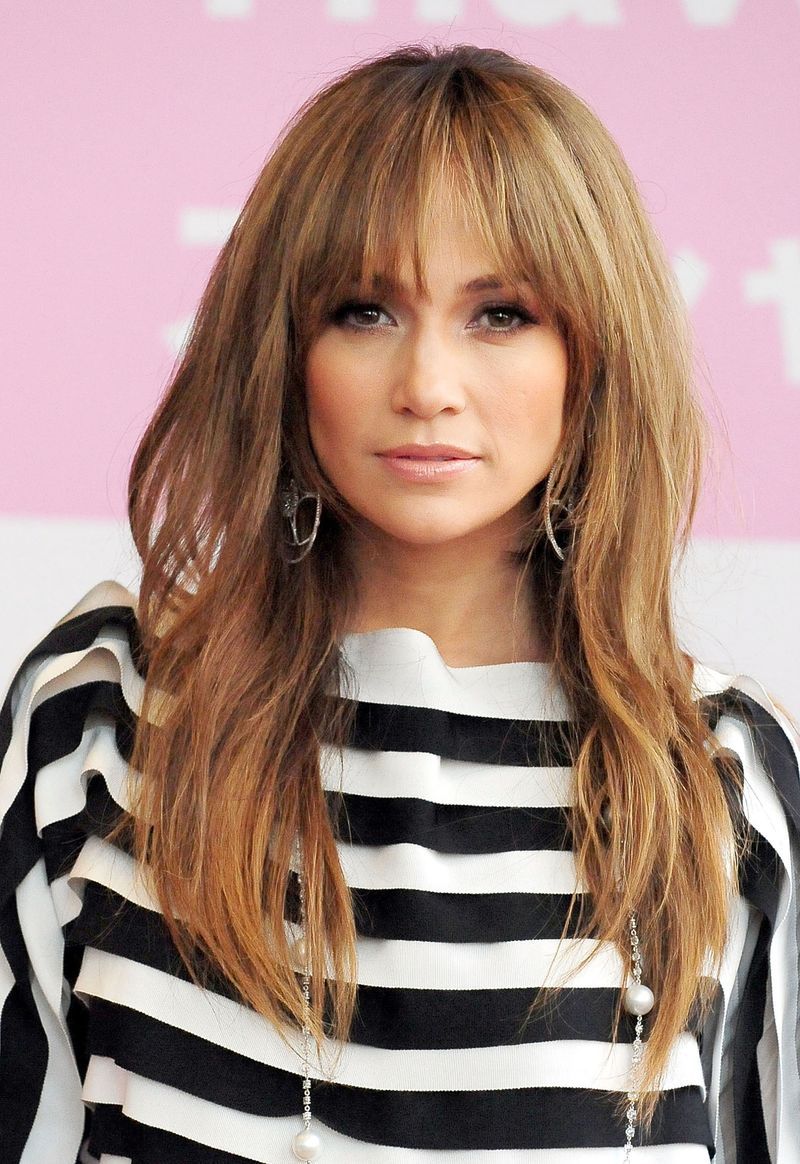 35 Long Hairstyles With Bangs Best Celebrity Long Hair With Bangs
