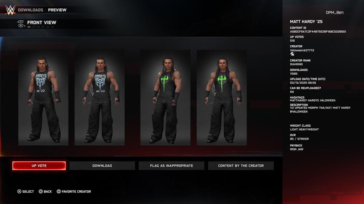 The best WWE 2K25 CAWs you have to download right now | GamesRadar+