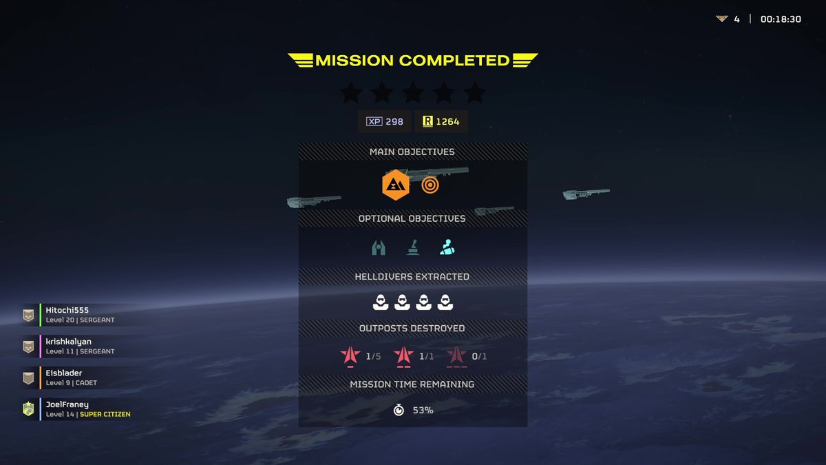 The Helldivers 2 progression system explained | GamesRadar+