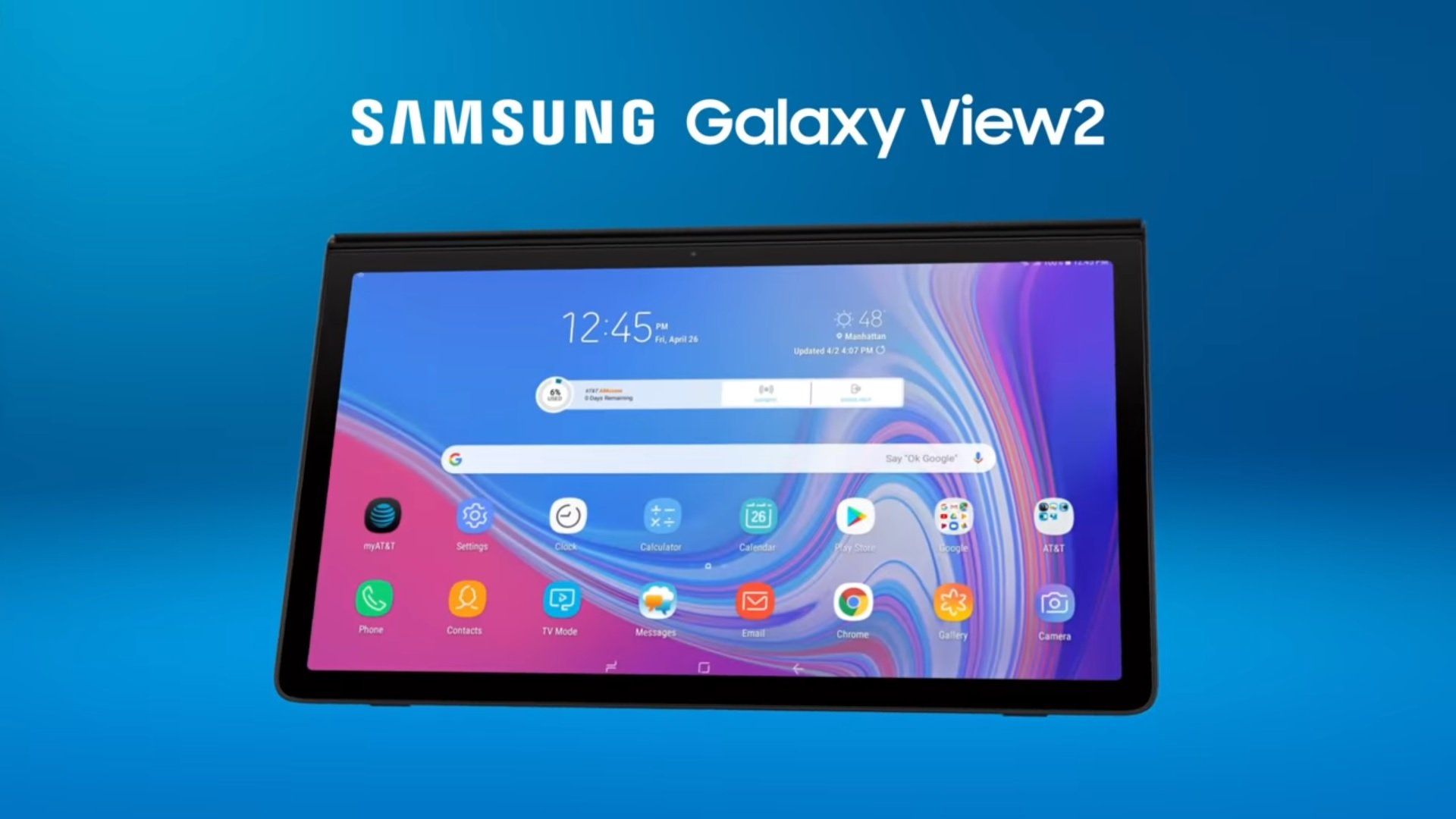 The Galaxy View 2 is Samsung's latest attempt at bridging TV and tablet ...