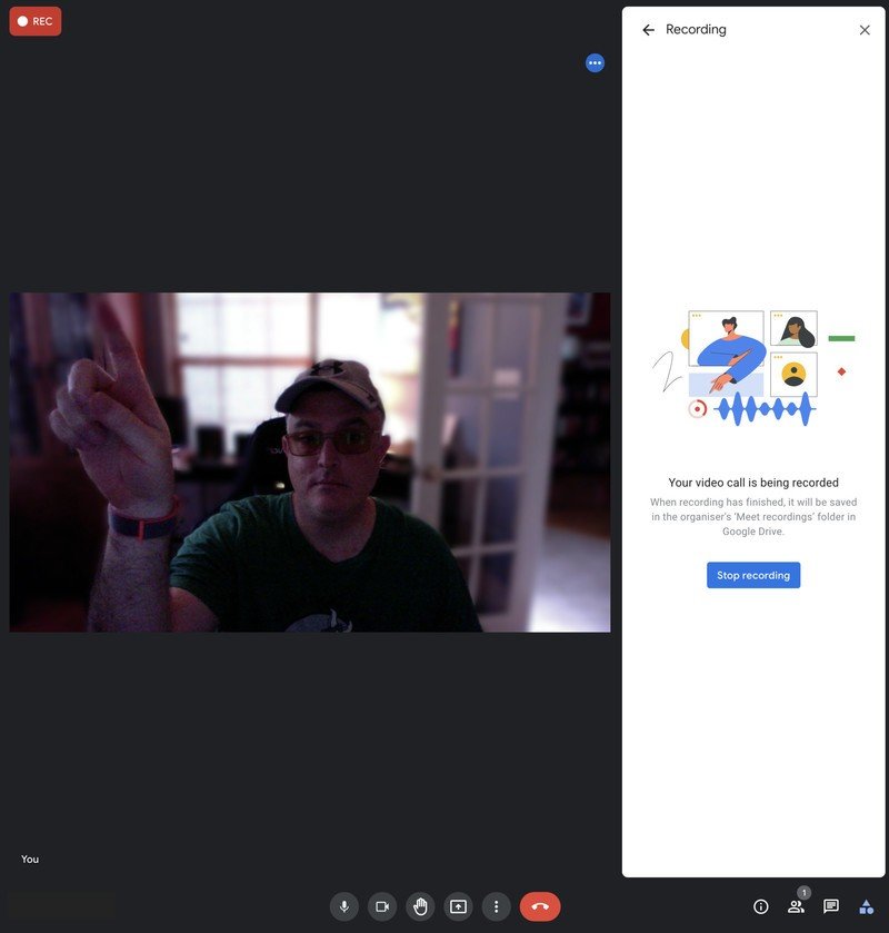 How to record a Google Meet session | Android Central