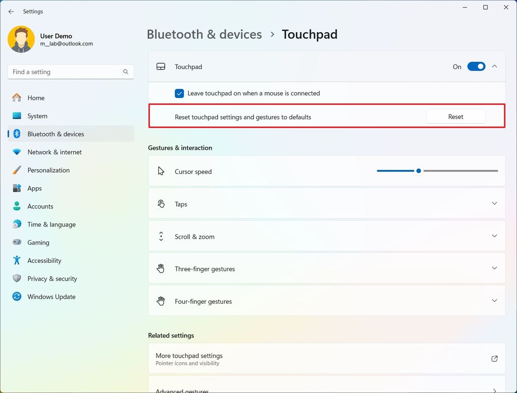 How to customize Touchpad settings on Windows 11 | Windows Central