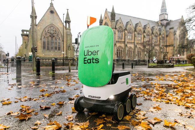 Uber Eats will soon use robots to deliver your takeaway - but you can't ...