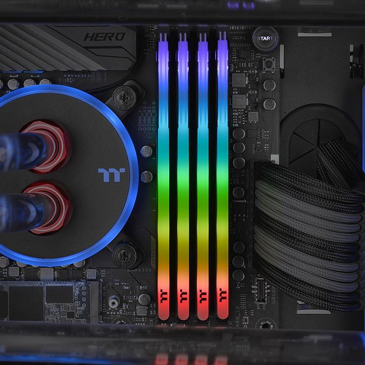 Thermaltake Expands RGB Lineup With ToughRAM Z-One DDR4 RAM Kit | Tom's ...
