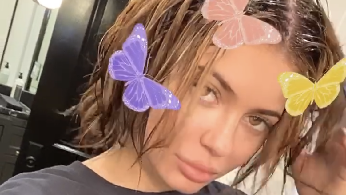 Kylie Jenner Revealed Her Super-Short Hair on Her Instagram Story ...