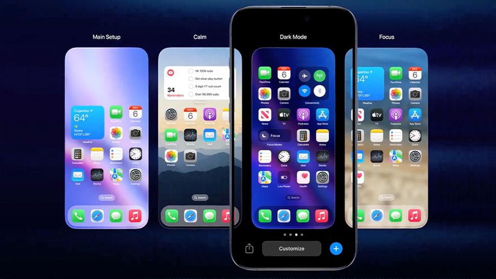 Stunning iOS 18 concept could show the future of the iPhone | Creative Bloq